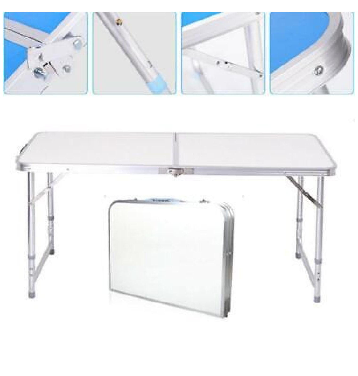‎Studyli Aluminum Folding Table 4FT Portable Outdoor Picnic Camping ...