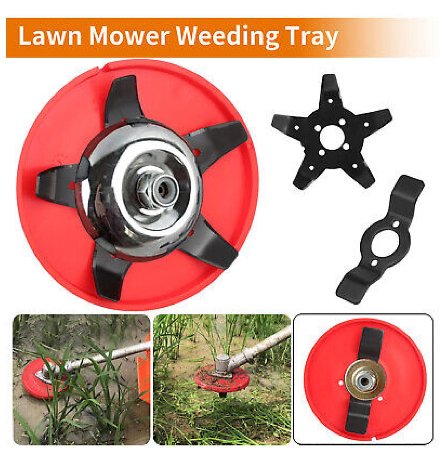 ‎Studyli Dual-use Lawn Mower Blade Weeder Plate Weed Eater Trimmer Head ...