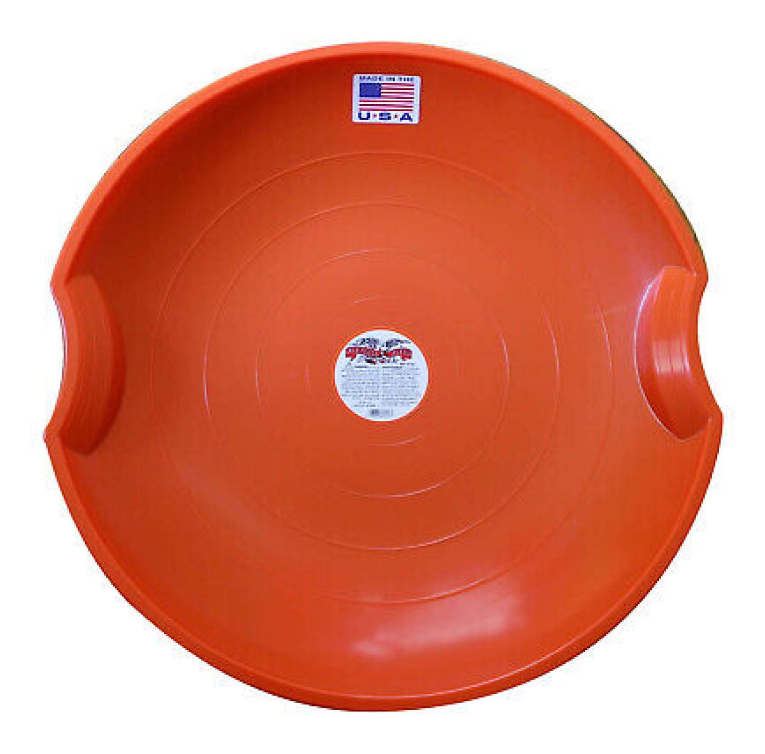 ‎Studyli Flying Saucer 26" Plastic Snow Sled for Kids and Adults ...