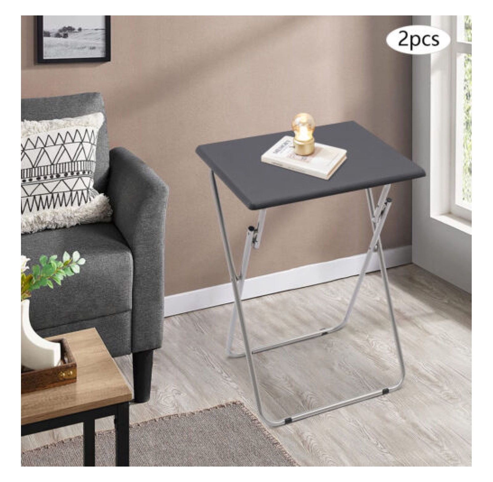 ‎Studyli Folding TV Tray Table TV Dinner Table Tray Table *38*66cm 25kg ...