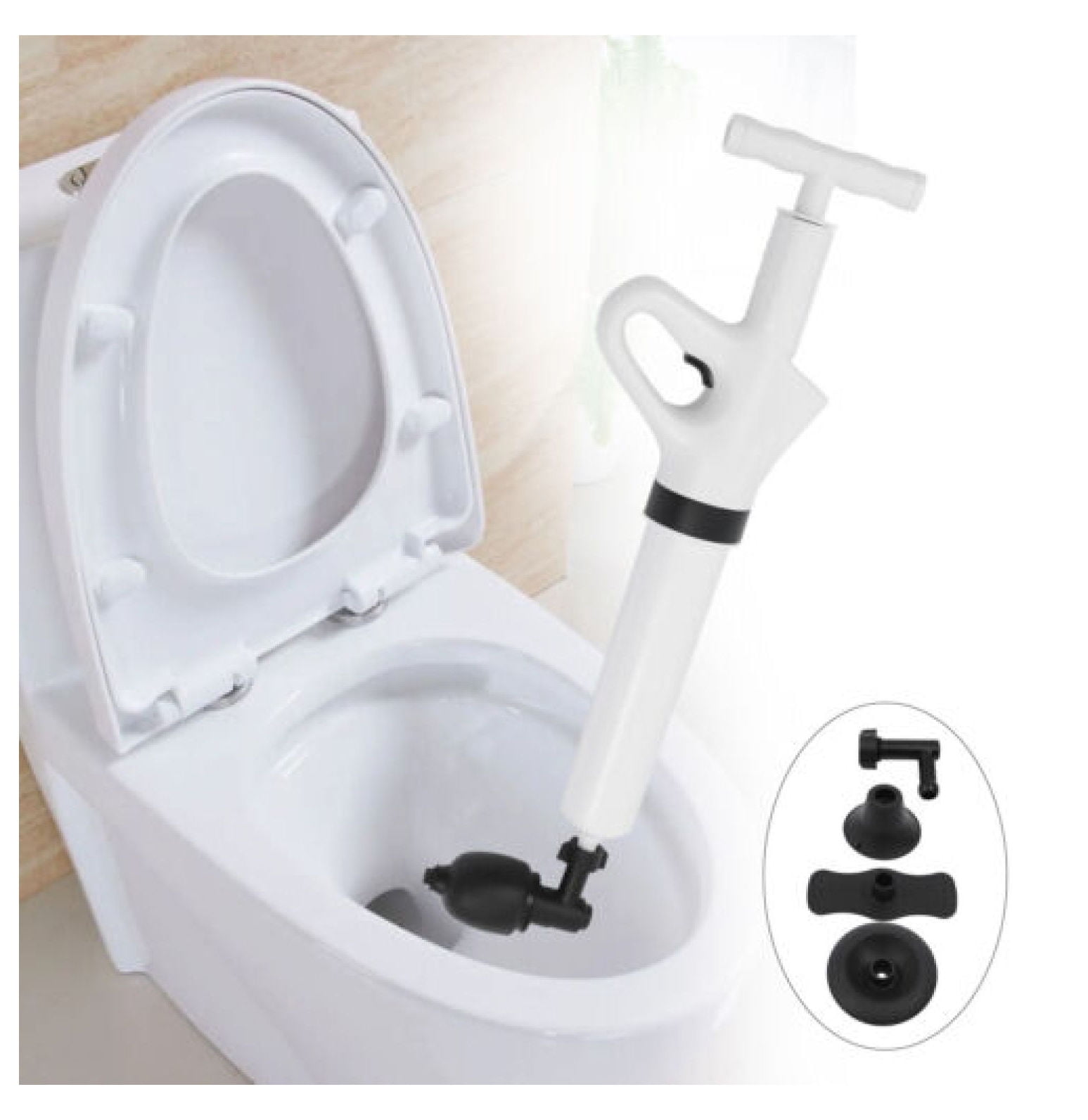 ‎Studyli High Pressure Air Drain Blaster Pressure Pump Clean Pipe ...