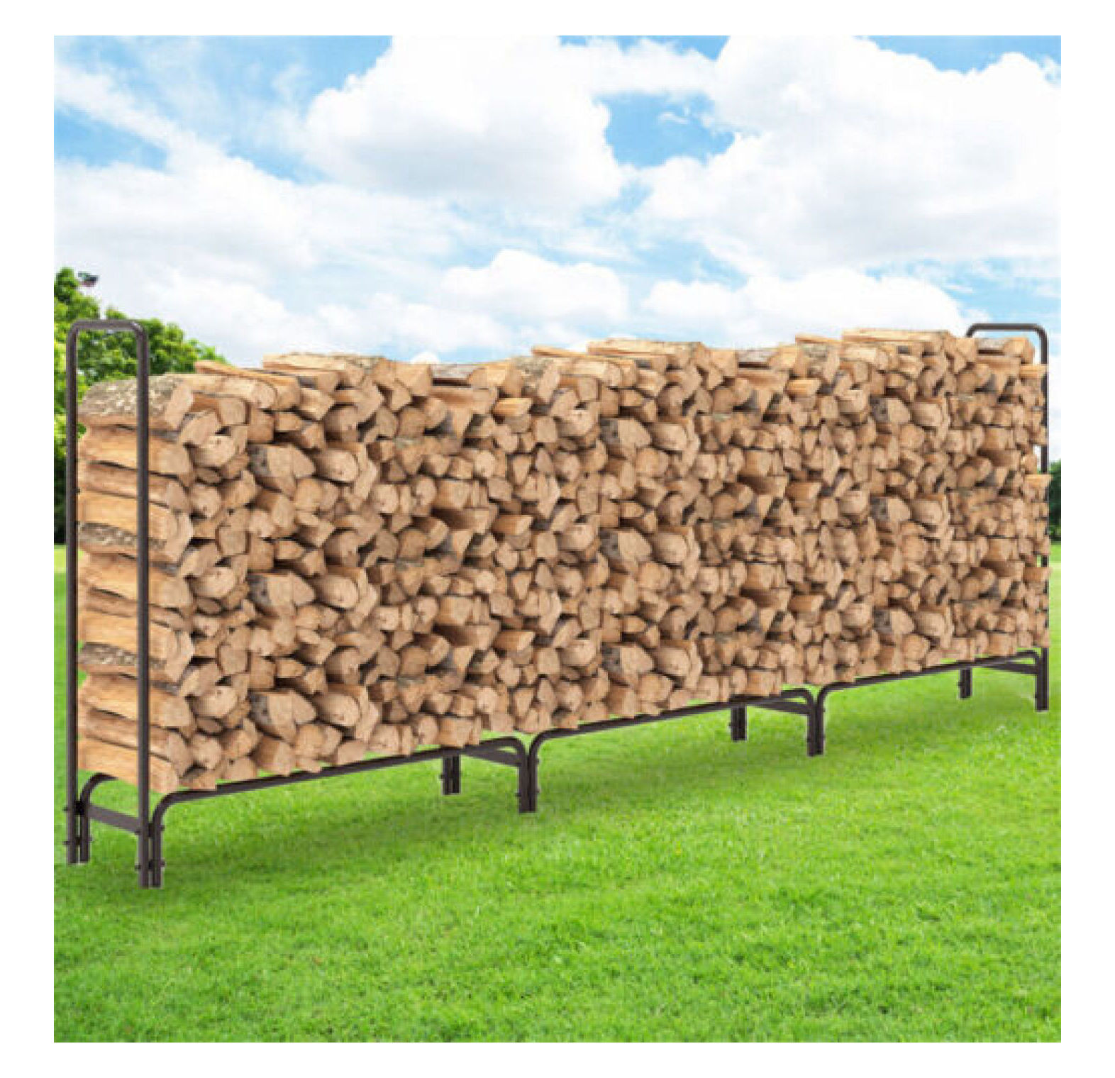 ‎Studyli Large Metal Firewood ‎Studyli Logs Holder Fire Log Wood ...