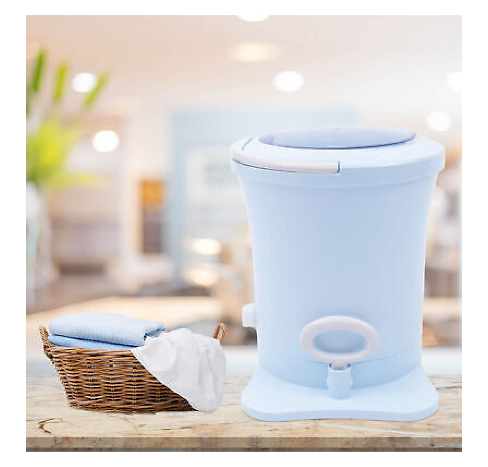 ‎Studyli Mini Dryer Portable Compact Clothes Spin Dryer Manual Home ...