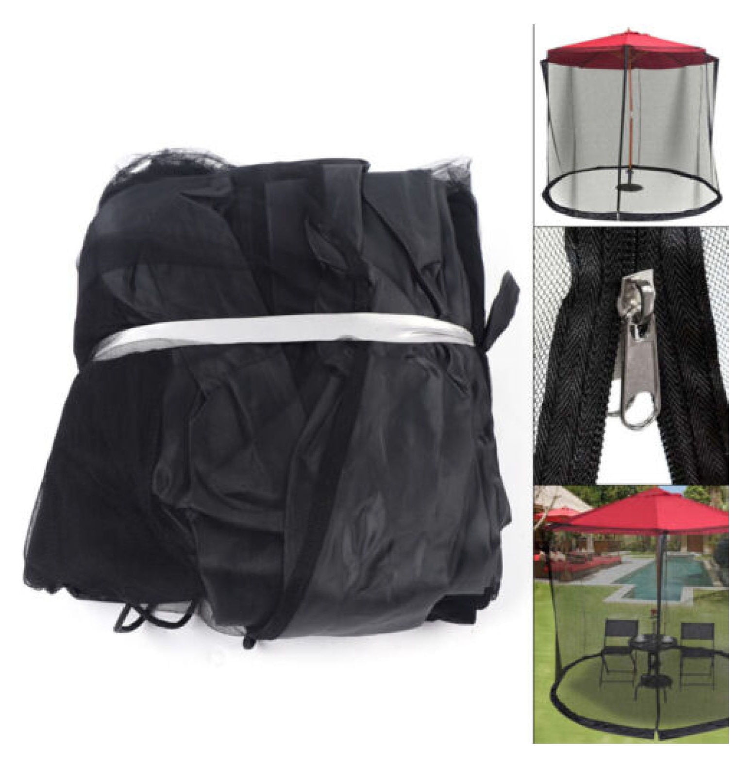 ‎Studyli Outdoor Garden Patio Umbrella Table Screen Cover Insect Bug ...