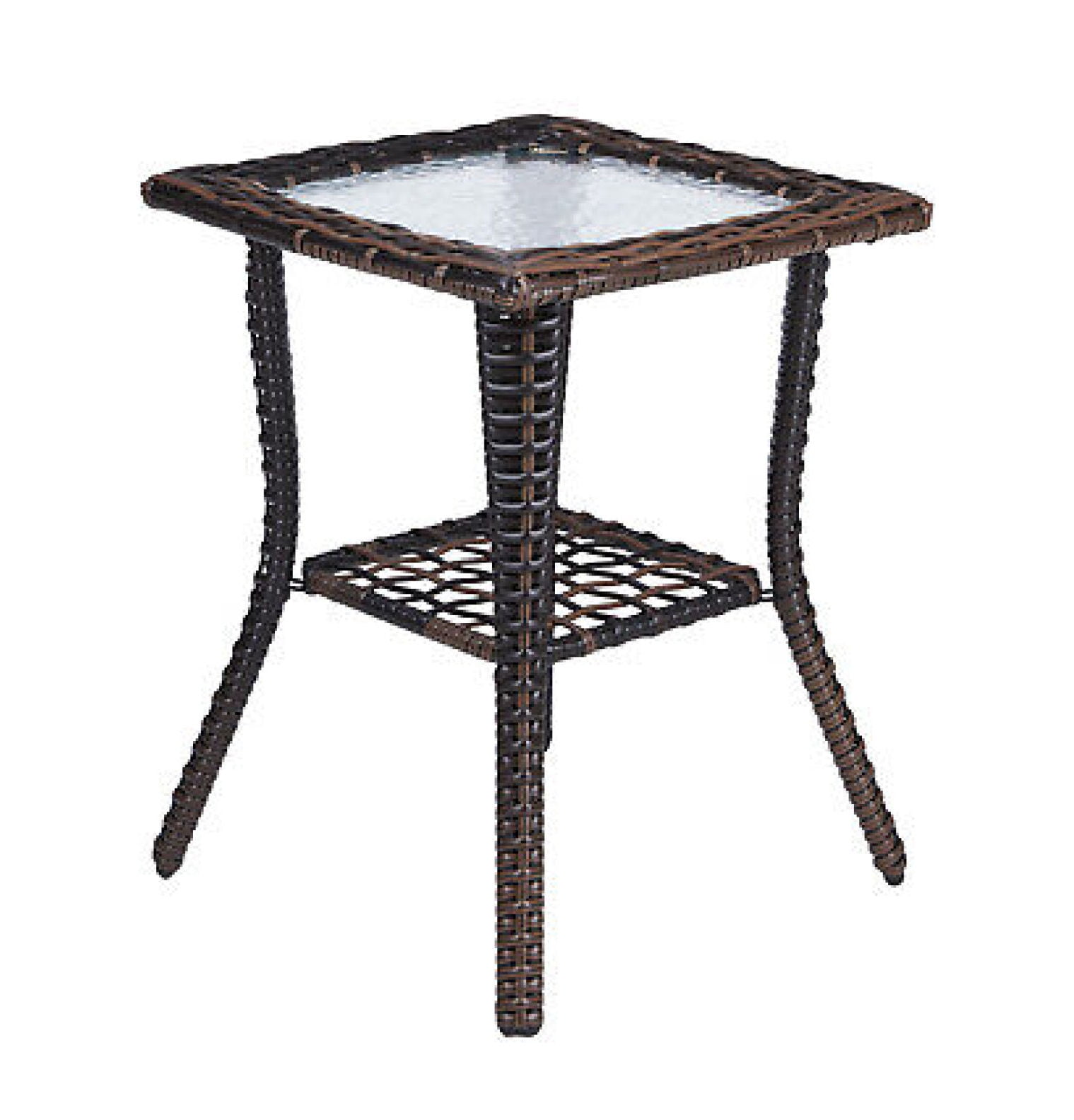 ‎Studyli Outdoor Side Table Outside End Table Weather Resistant for ...