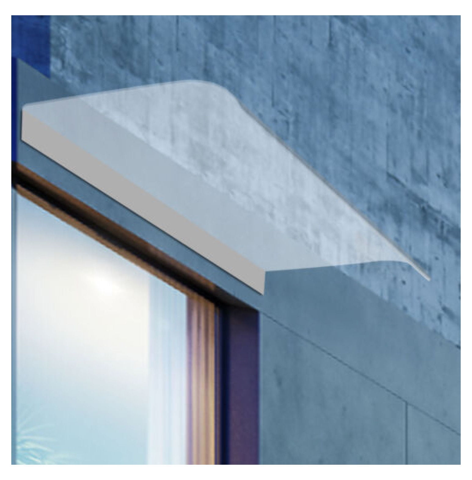 ‎Studyli PC Front Door Window Awning Canopy Sun Shade Rain Cover UV ...