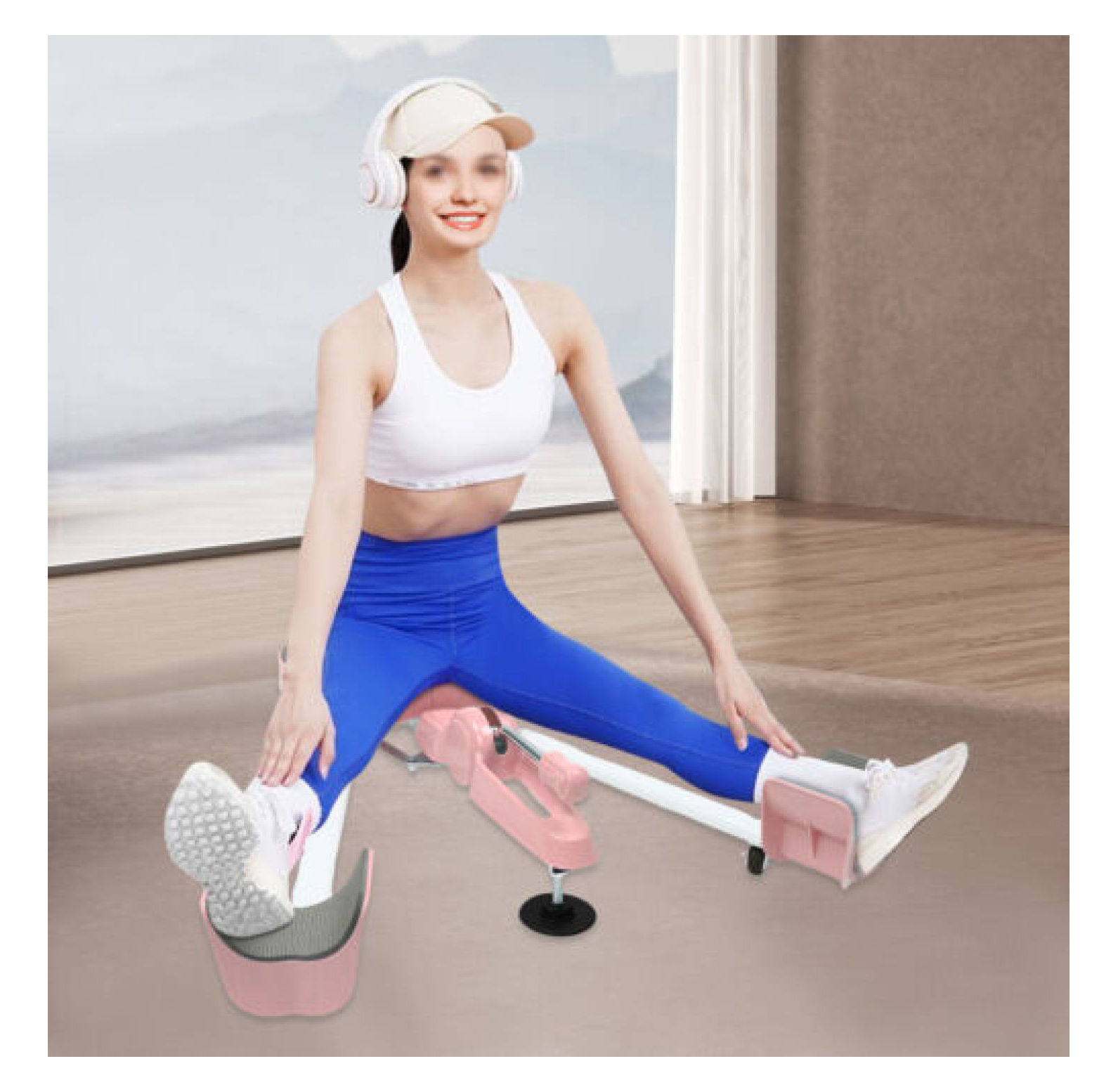 ‎Studyli Retractable Leg Stretcher Heavy Duty Leg Stretching Training ...