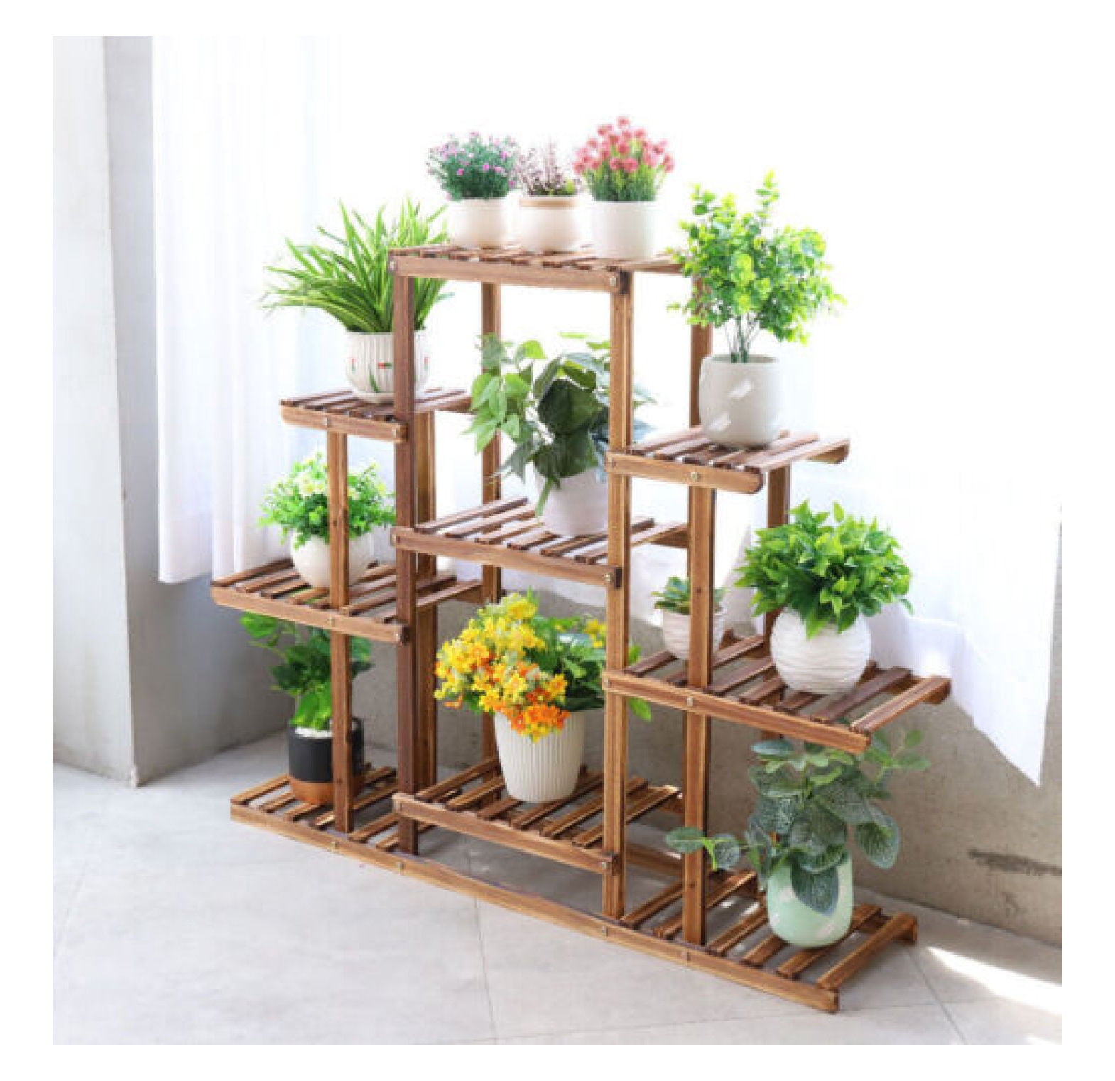 ‎Studyli Steady Plant Pot Stand Flower Book Display Shelf Indoor ...
