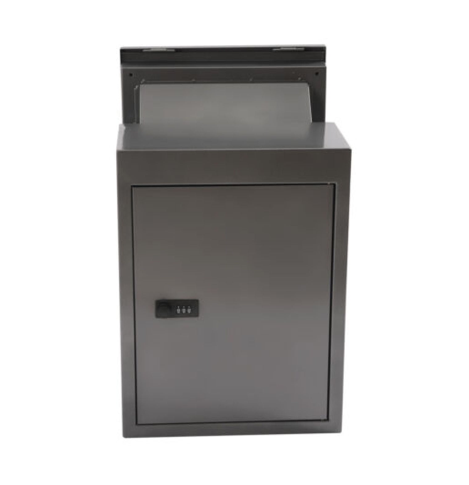 ‎Studyli Through-the-Wall Mailbox Letter Drop Box w/Adjustable Chute ...