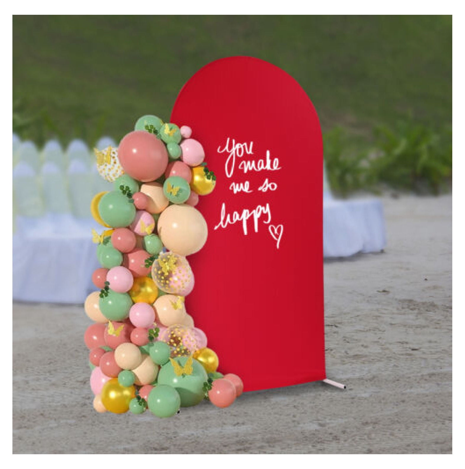 ‎Studyli Wedding Arch, Balloon Arch Frame Kit for Wedding, Wedding ...