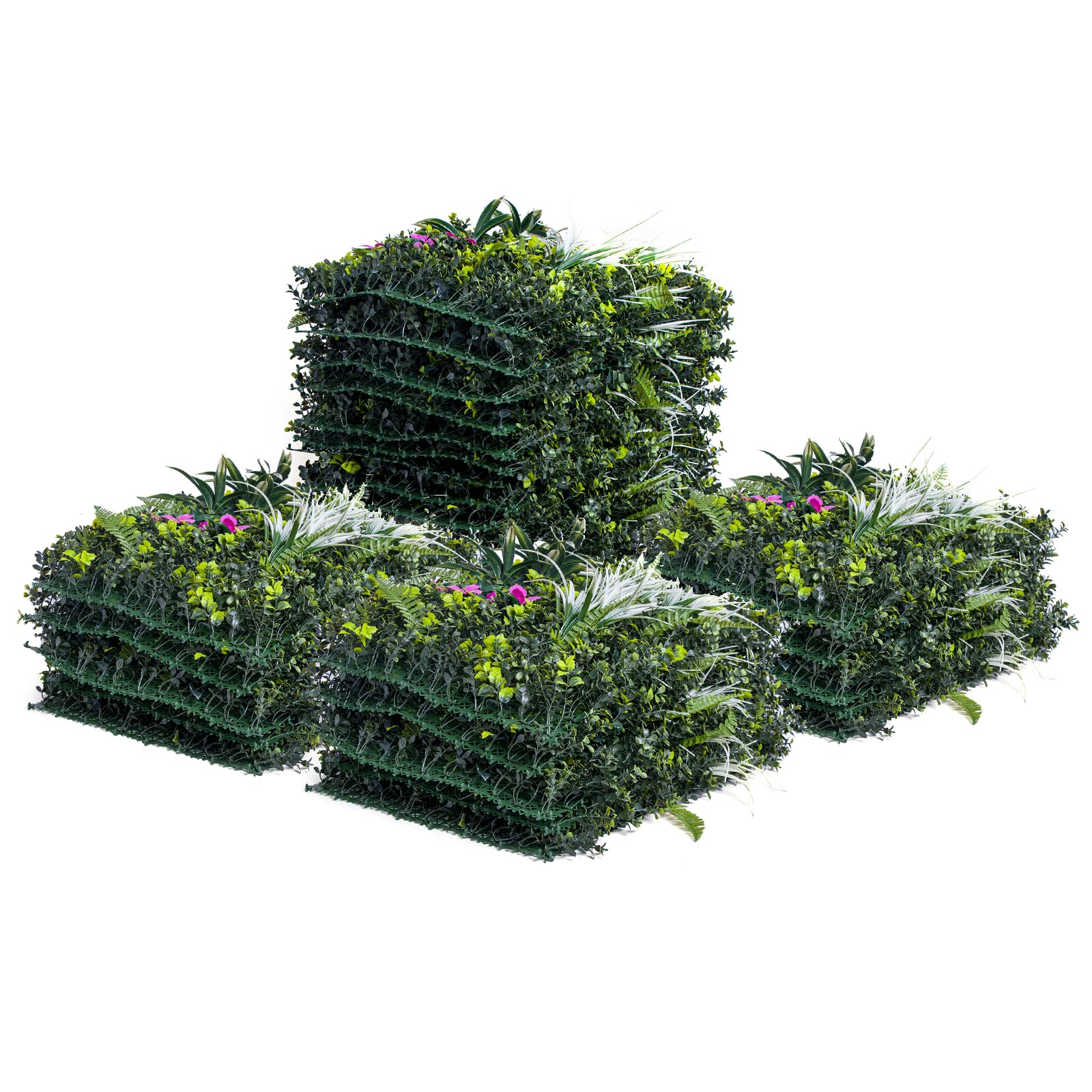 Studyset 12pcs 20''x20'' Artificial Grass Wall Panels for Indoor and ...