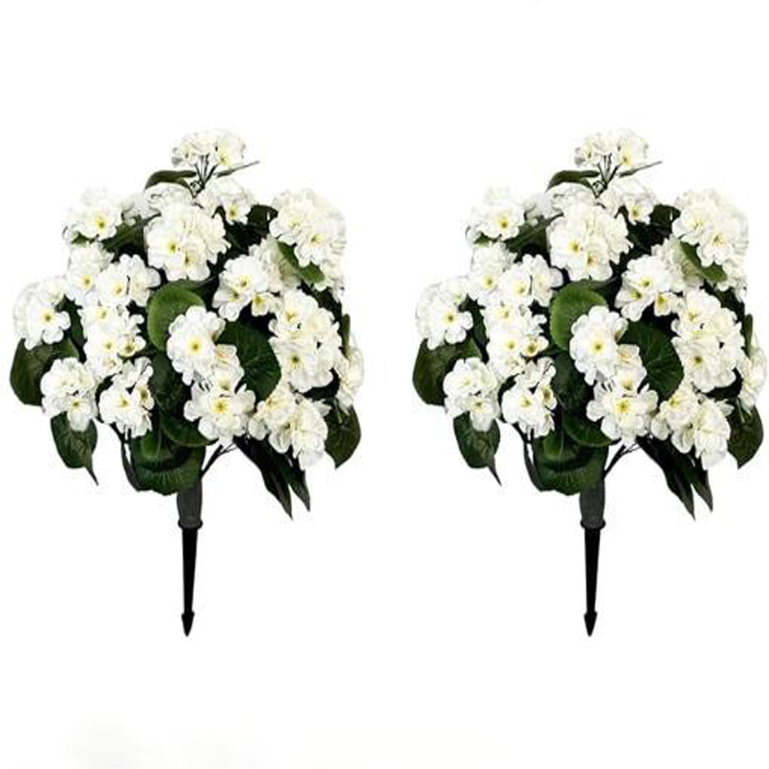 Studyset 2 Pack Silk Fabric & Plastic Begonia Tree DIY Kit, 35cm Tall ...