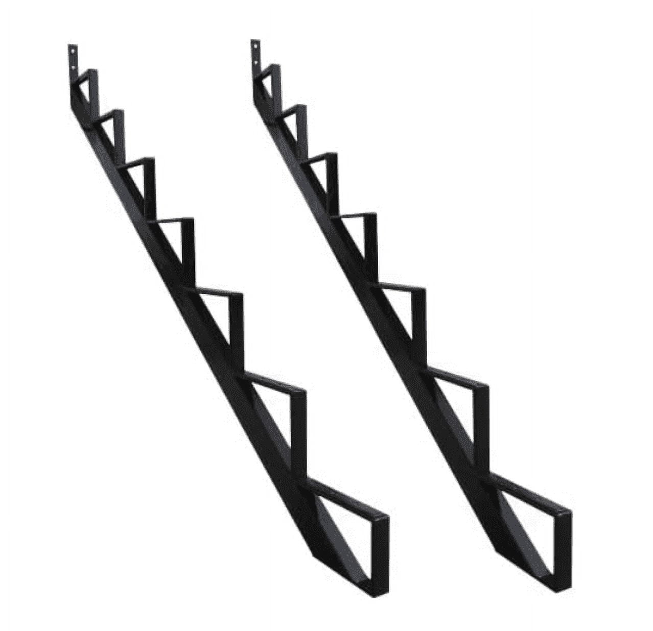 Studyset 2 Pack Steel Stair Riser,1 Step Stair Stringer for Deck Height ...