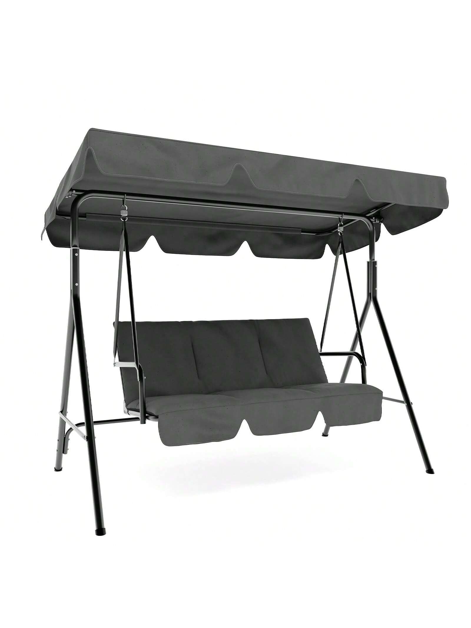 Studyset 3-Seat Outdoor Patio Swing Chair,Outdoor Swing Chair With ...