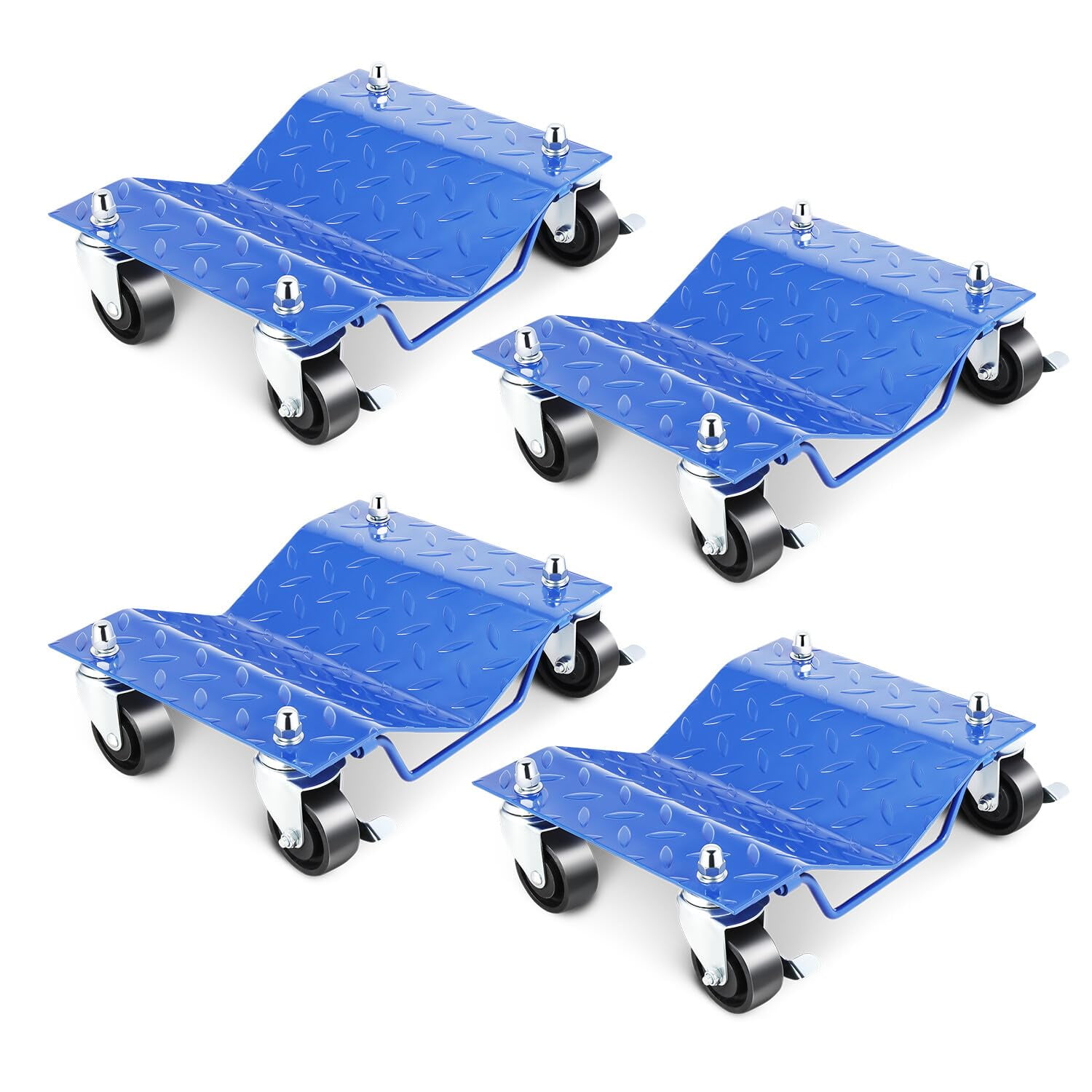 Studyset Car Dolly, Set of 2 Heavy Duty Car Wheel Dolly Set for Moving ...