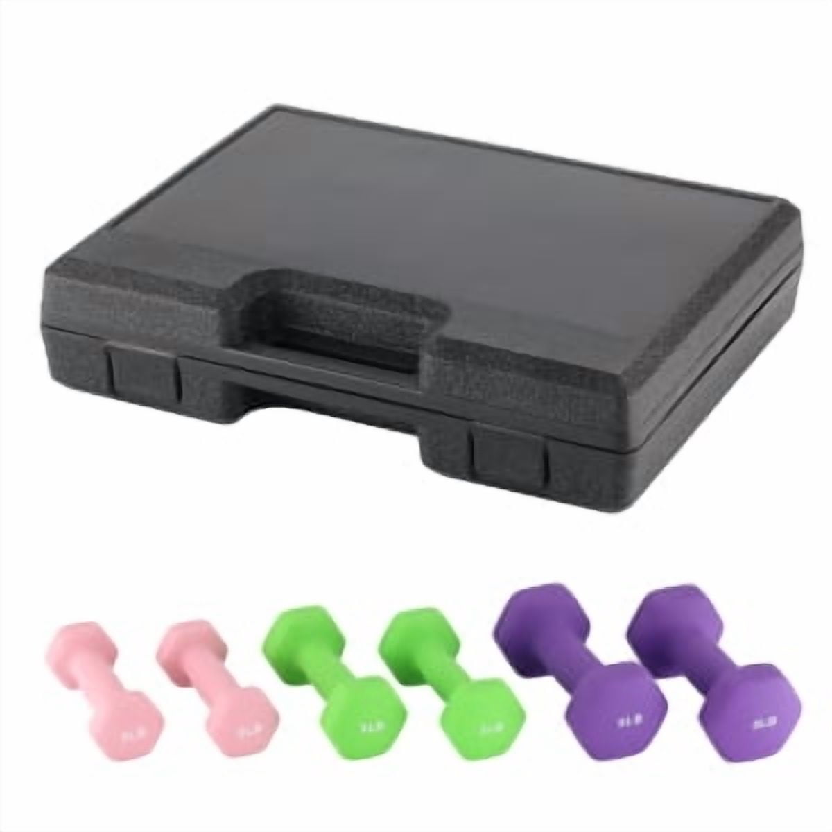 Studyset Dumbbell Set for Women and Men, Neoprene Dumbbell Free Hand ...