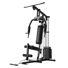 GARVEE Multifunctional Home Gym System,Home Gym Station with 100LBS ...