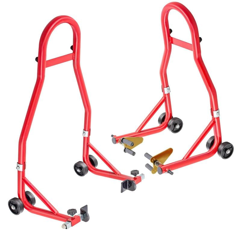 Studyset Motorcycle Stand Lift, 850lbs Front Rear Combo Stand Lift ...