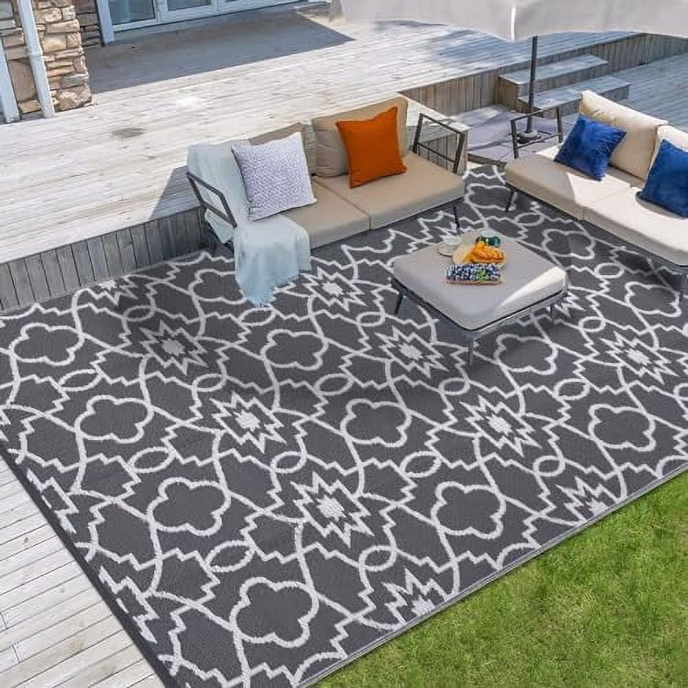 Studyset Outdoor Rug 8x10 Reversible Mats,Plastic Straw Rug,Large Floor ...
