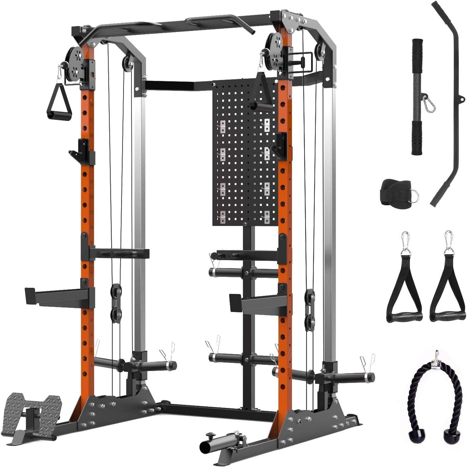 Studyset Power Cage, Power Rack with Dual Independent Pulley System ...
