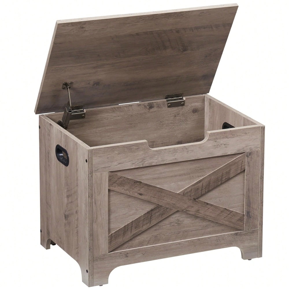 Studyset Storage Chest, Farmhouse Storage Trunk, Wooden Entryway ...