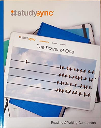 Pre-Owned StudySync, The Power of One, Grade 7, Unit 6, Reading ...