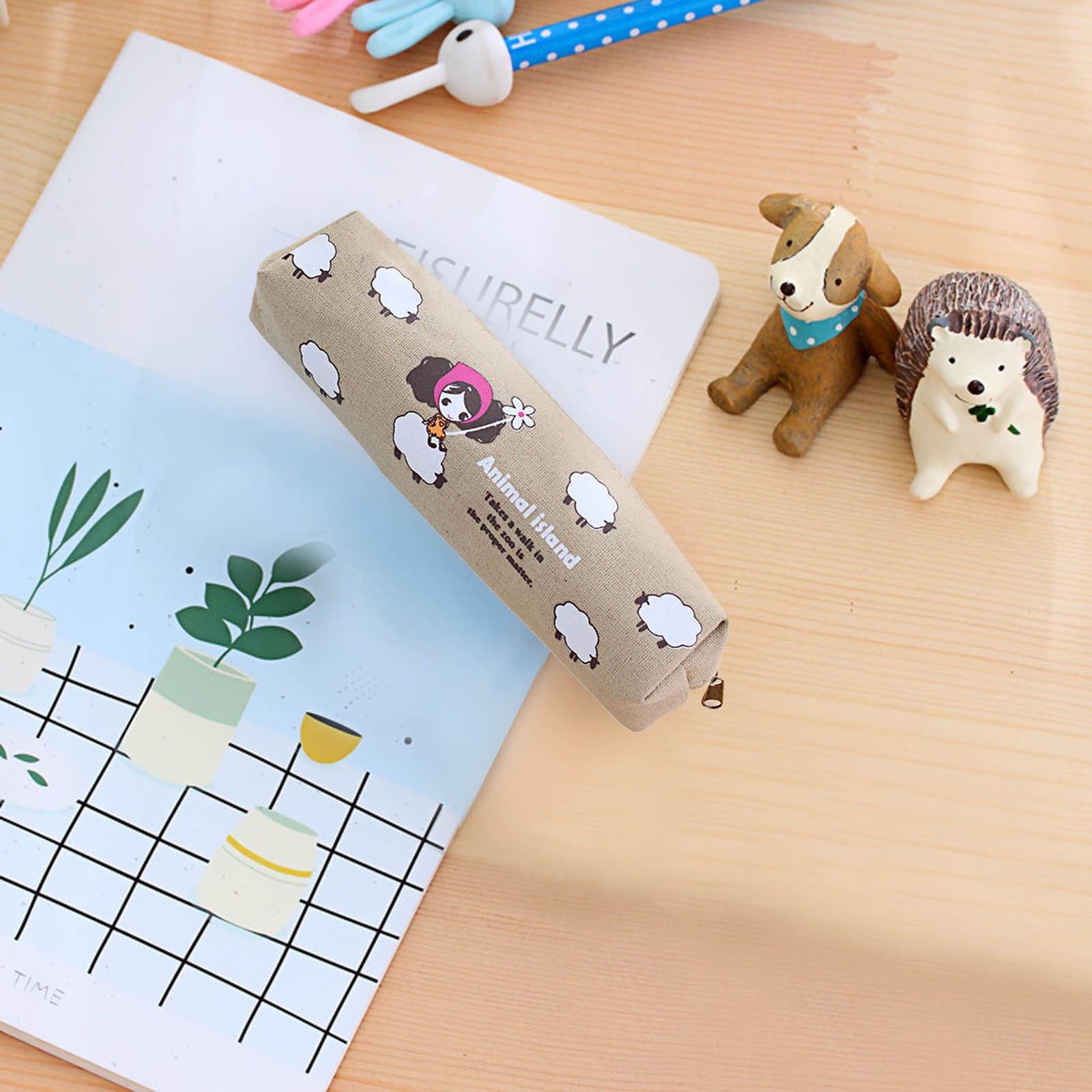 Stuff Zipper Pouch New Pencil Case Cute Stationery Bag Pencil Case ...