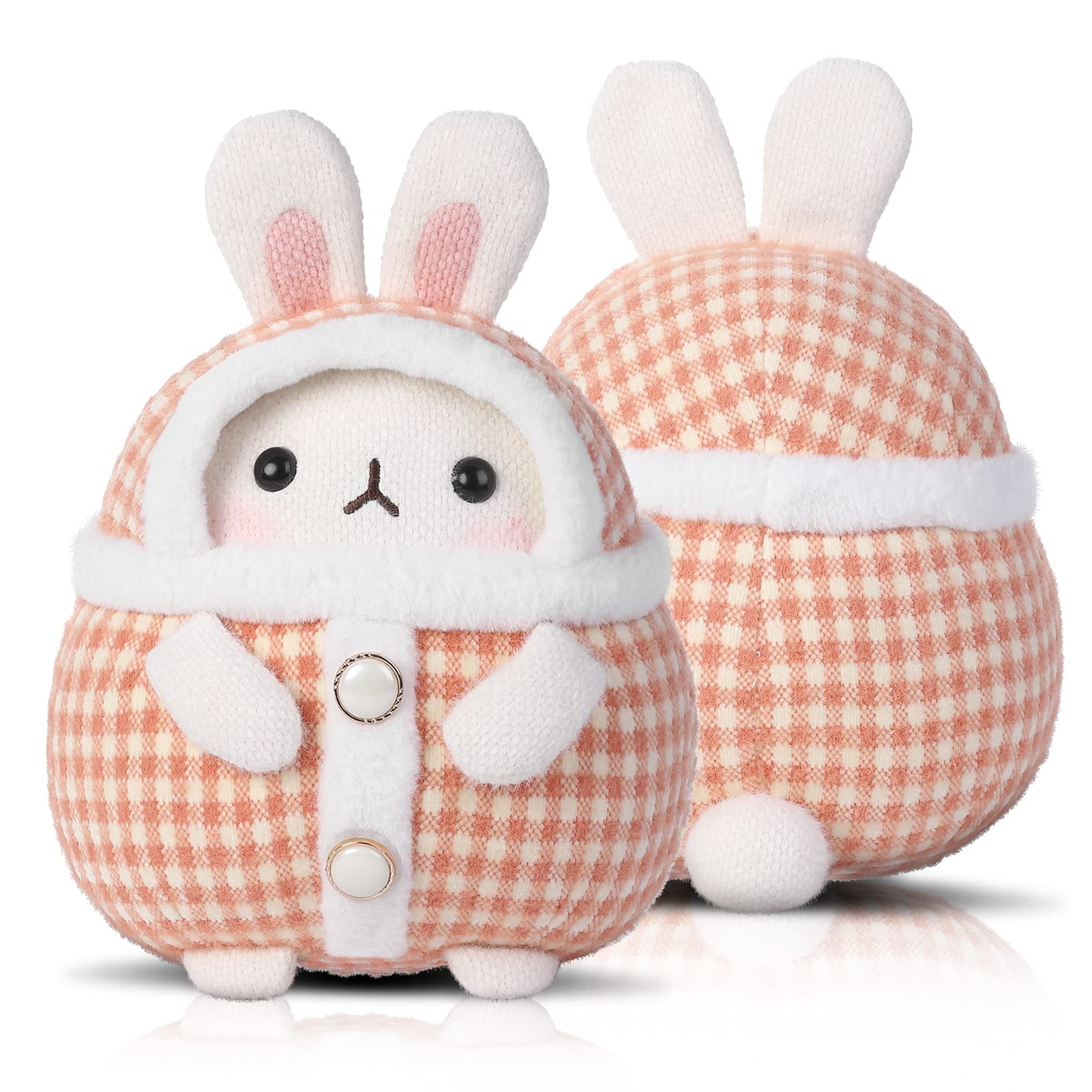 Stuffed Animal Bunny Plush Toy 12.5”, Super Soft Knitted Plush Toys ...