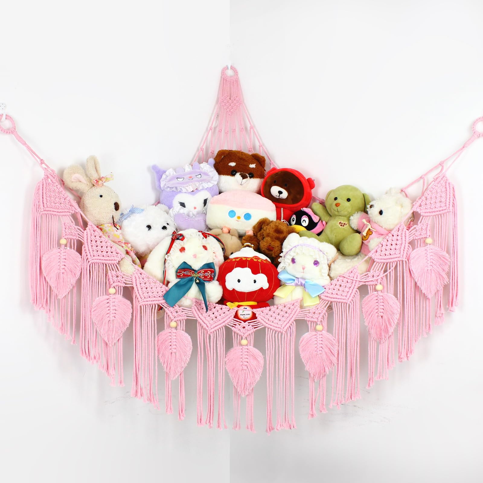 Stuffed Animal Hammock Corner Plushie Net for Stuffed Storage Wall ...