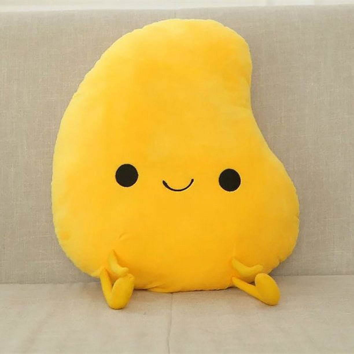 Stuffed Animal Mango Plushies Plush Toys Soft Kawaii Food Shaped ...