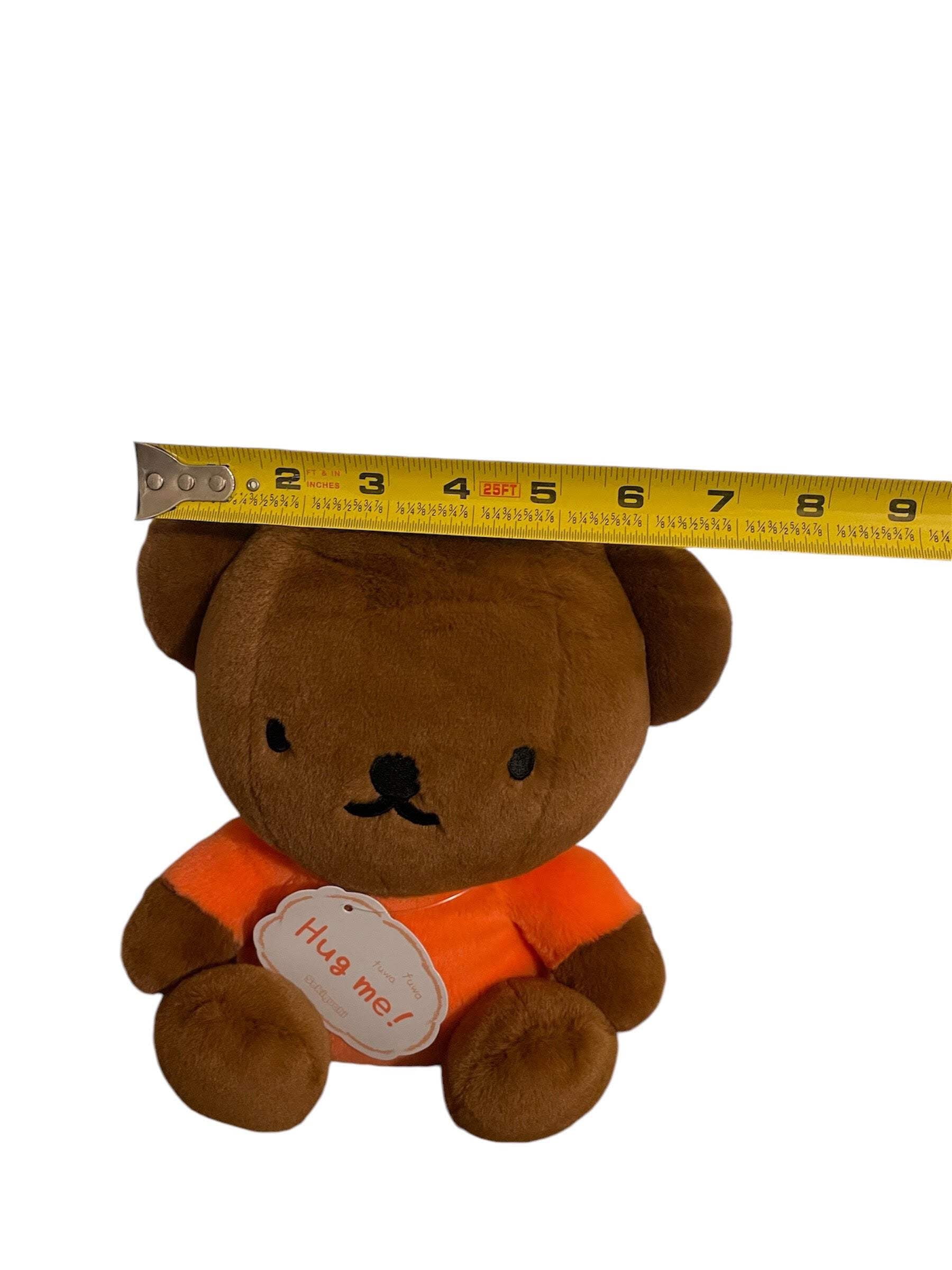 Stuffed Animal Miffy Plush Holding Bear - Walmart.com