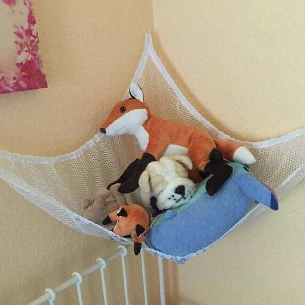 Stuffed Animal Net Hammock Kids Bedroom Storage Nursery Doll Organizer ...
