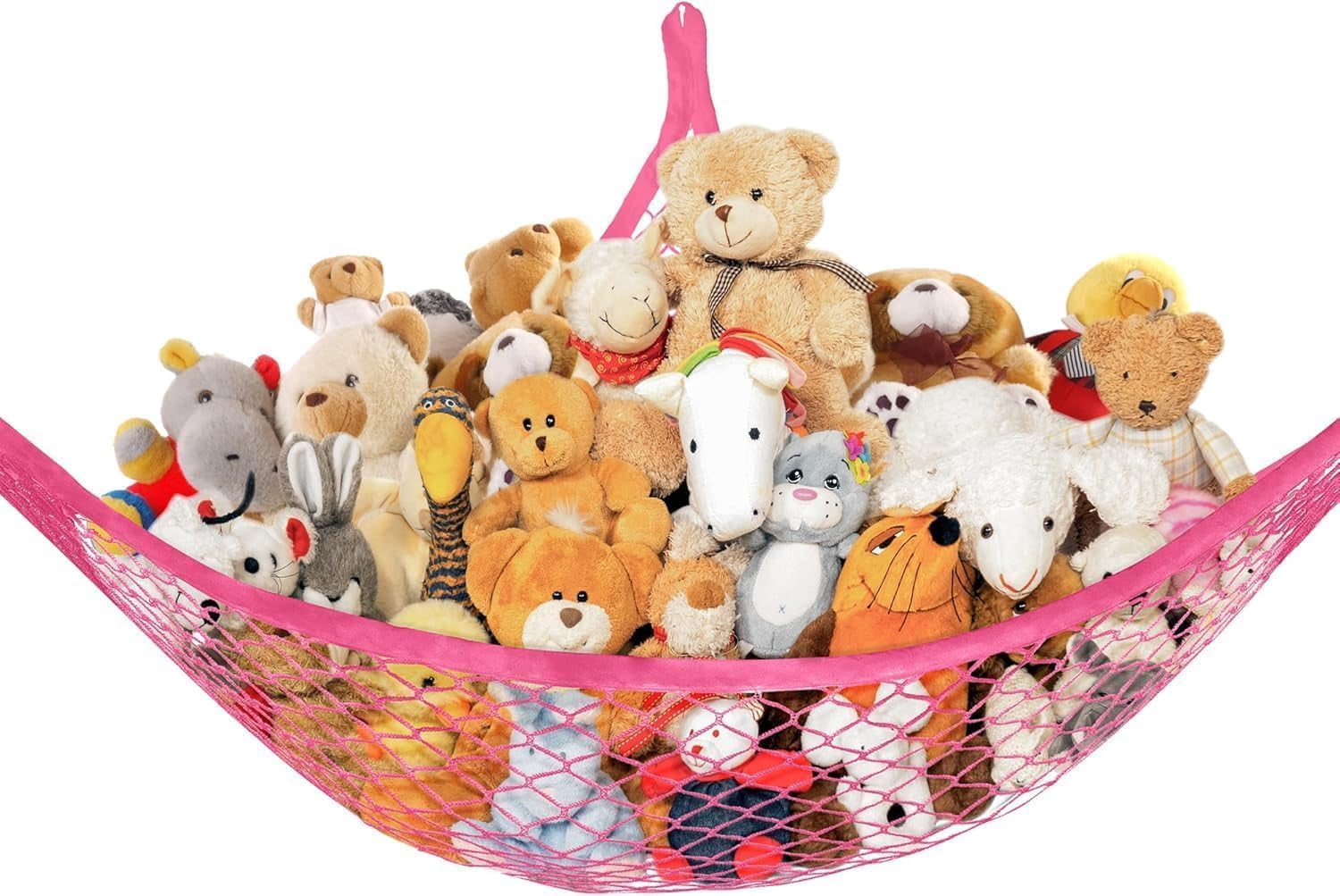Stuffed Animal Net Hammock for Plushie Toys, Stuffed Animal Hammock ...