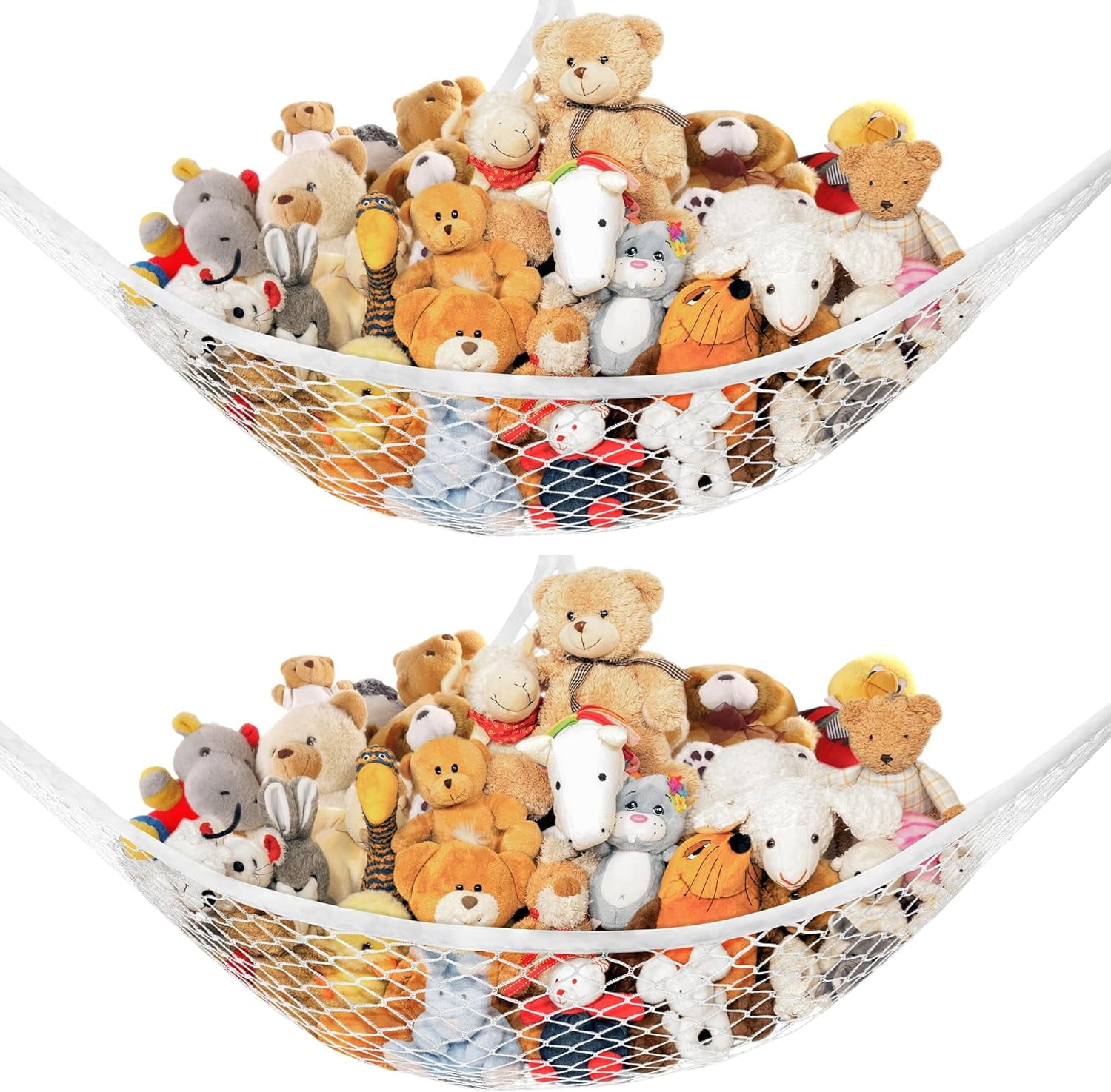 Stuffed Animal Net Hammock for Plushie Toys, Stuffed Animal Hammock ...