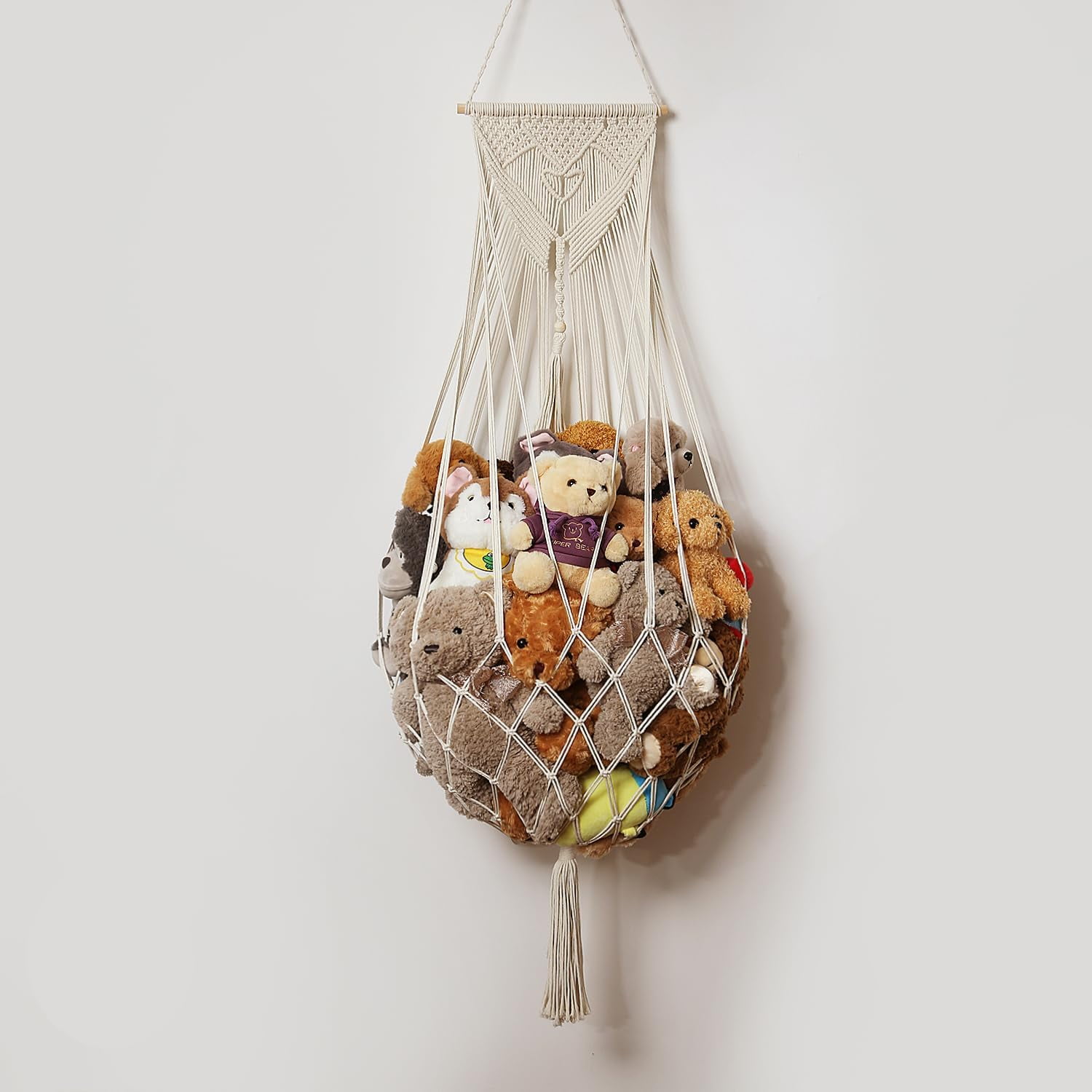 Stuffed Animal Net or Hammock Wall Hanging Net Over Door Organizer for ...