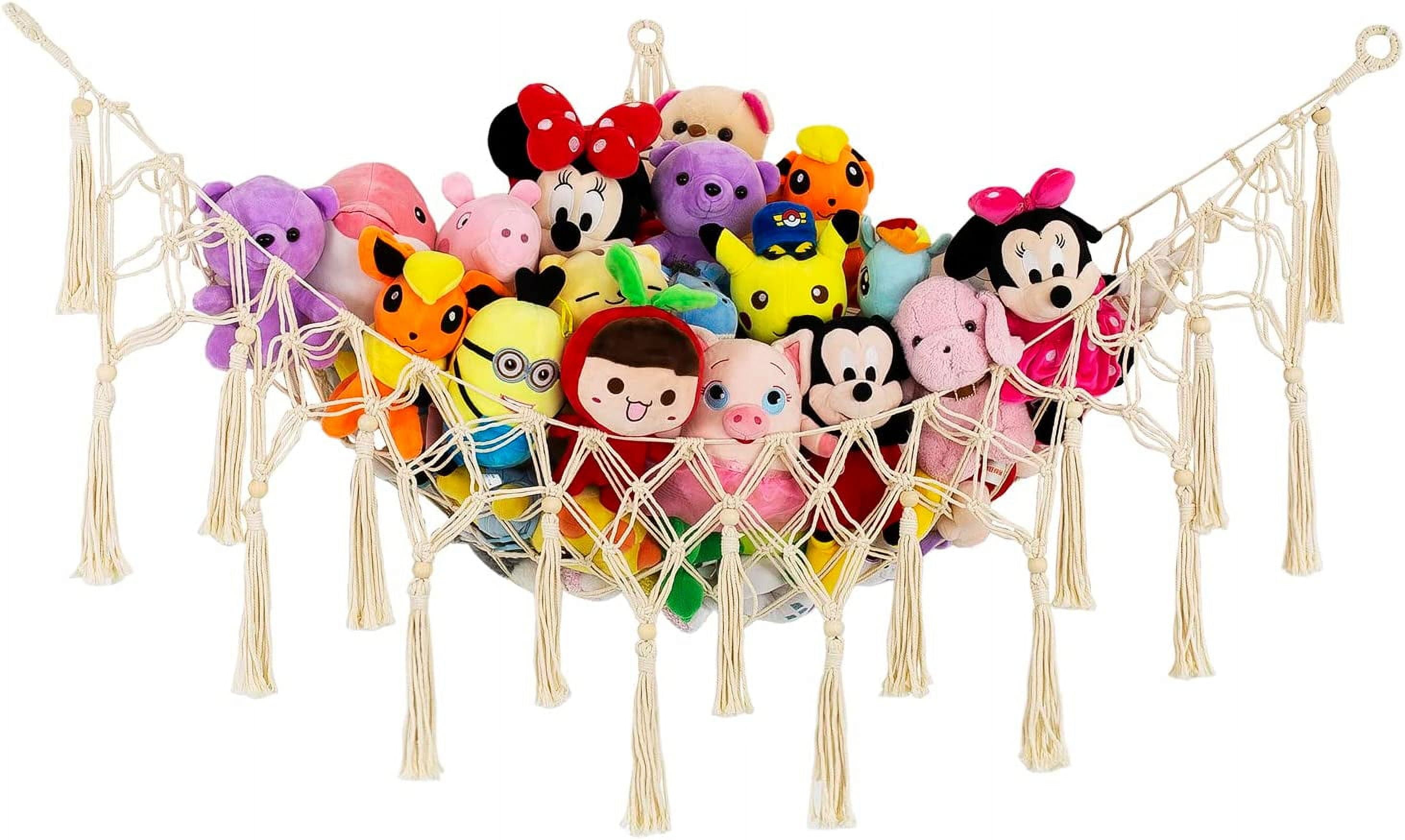 Stuffed Animal Net or Hammock Macrame Toy Hammock Plush Toy Storage ...