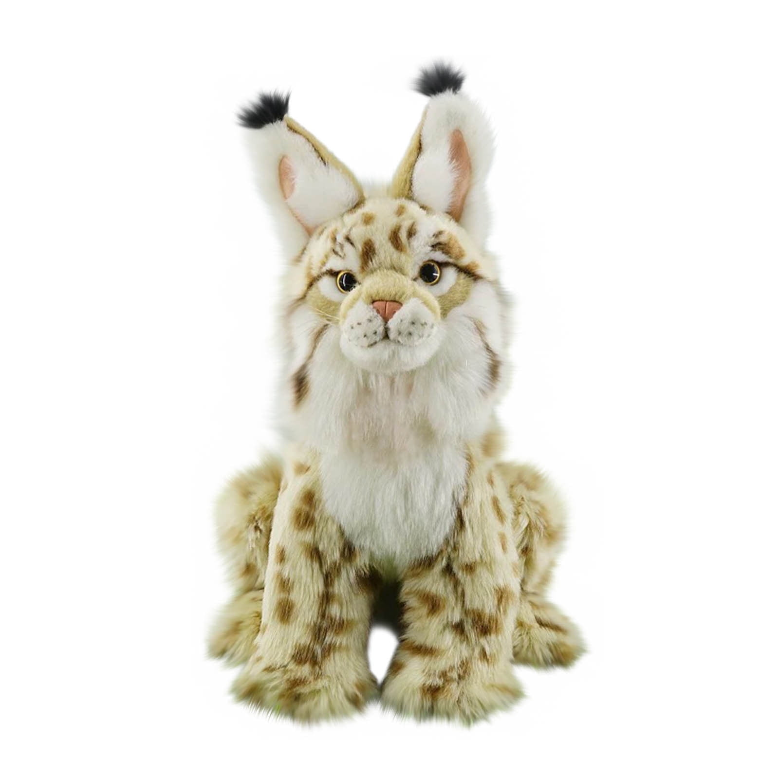 Stuffed Animal Plush Toy, Realistic Wild Cat Plush, Lifelike Soft Lynx ...