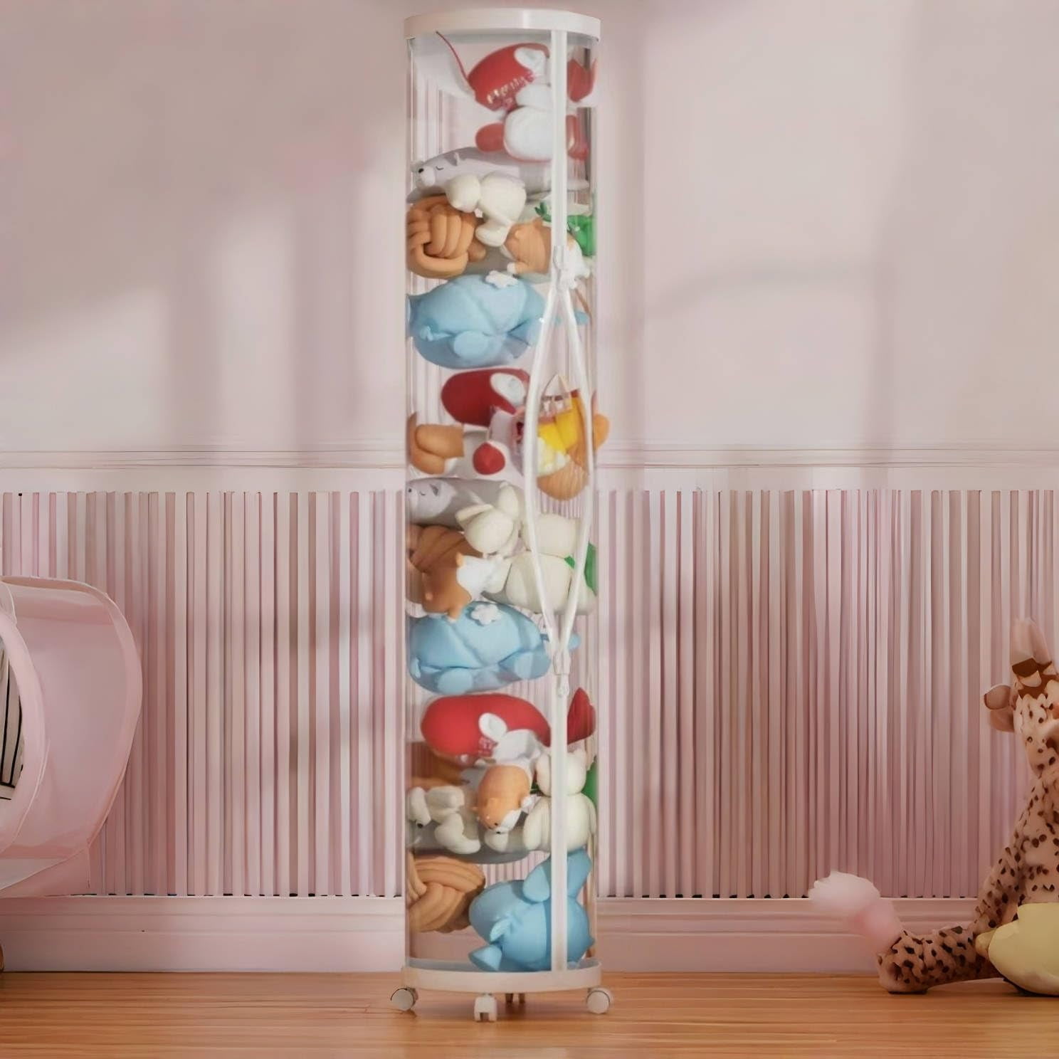 Stuffed Animal Storage Tube,Stuff Animal Organizer,Stuffed Animal Zoo ...