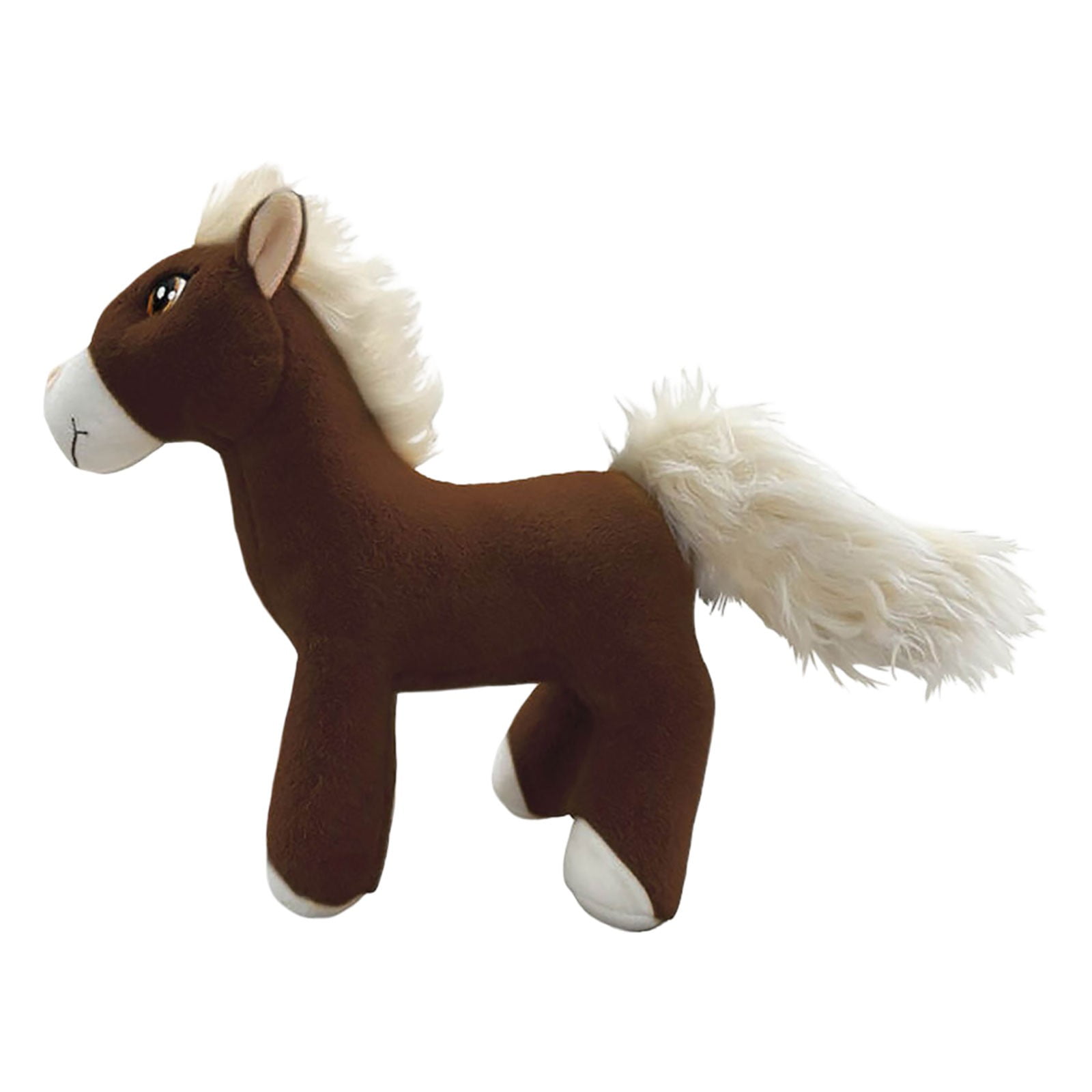 Stuffed Animal Toy Horse Soft Cuddly Doll For Kids Realistic Design For ...