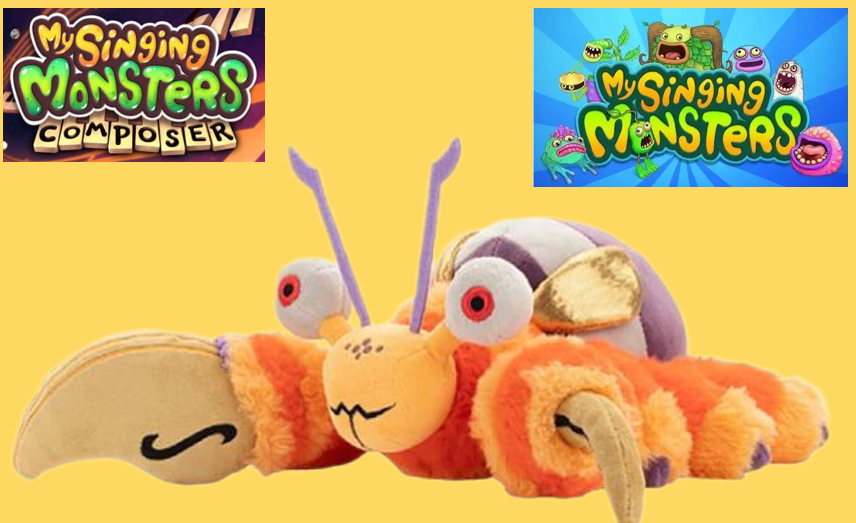 Stuffed Animals 2025 Cute My Singing Monsters Buzzinga Plush 11.8 ...