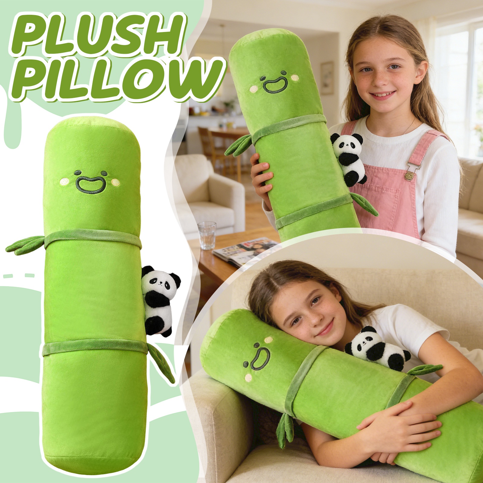 Cute Soft Fluffy Stuffed Animals for Kids,21.5" Cuddle Stuffed Animal ...