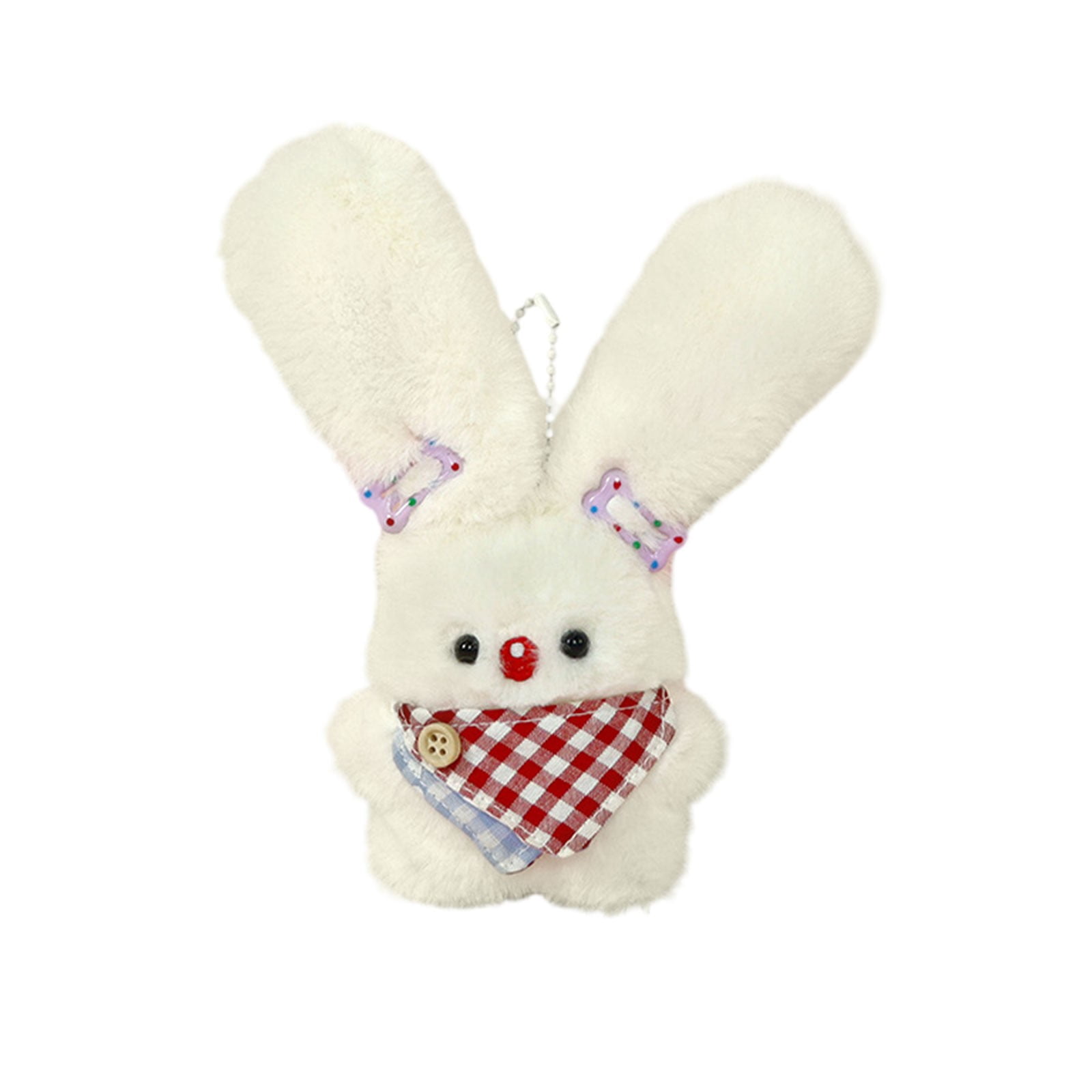 Stuffed Animals Adorable Plush Bunny Keychain Soft and Fluffy Rabbit ...