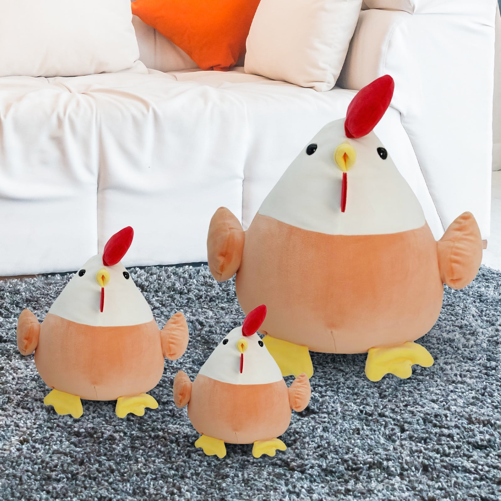 Stuffed Animals Clearance! Kabnic Chicken Stuffed Plush Cute Rooster ...