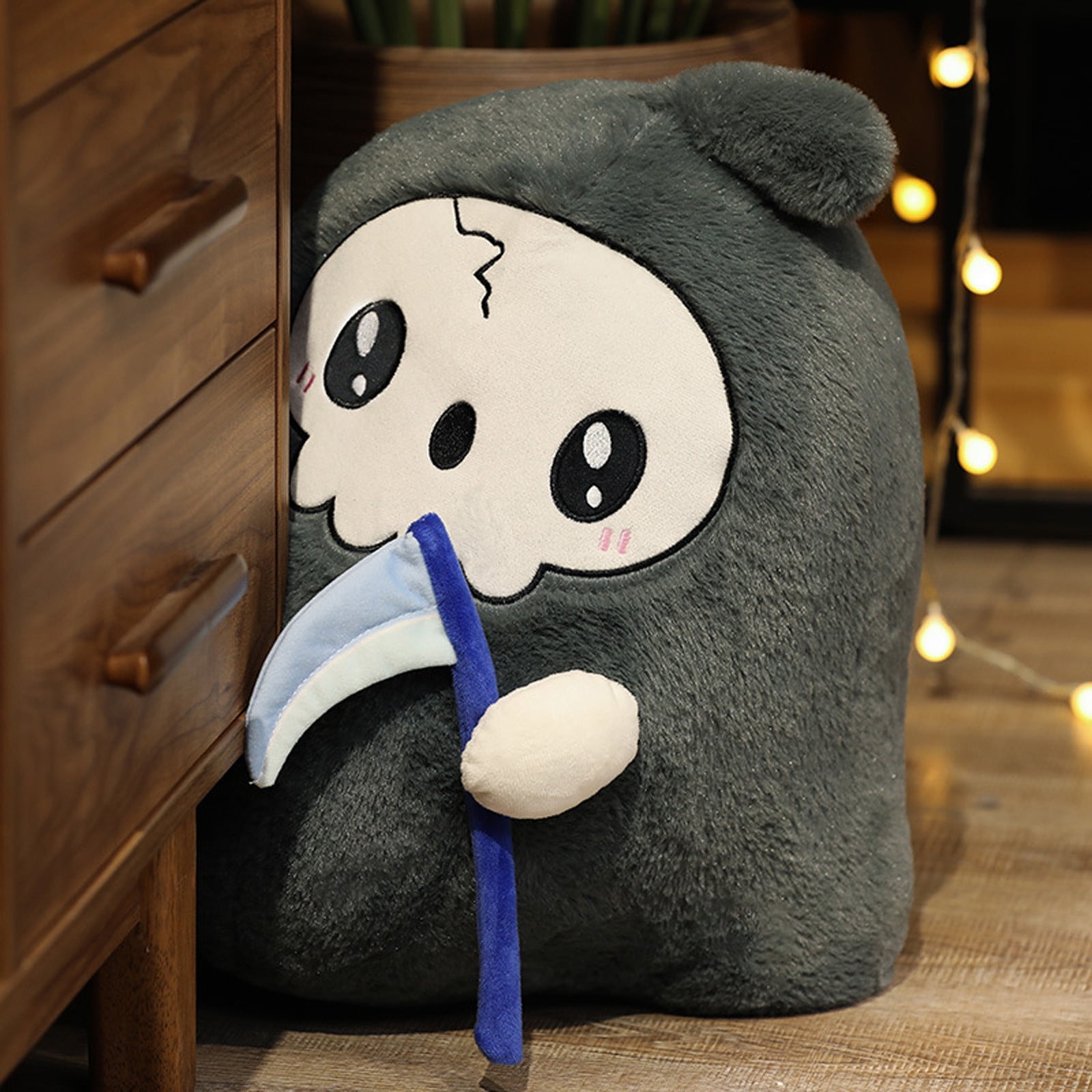 Stuffed Animals Clearance! Kabnic Funny Halloween Plush Toy Death White ...