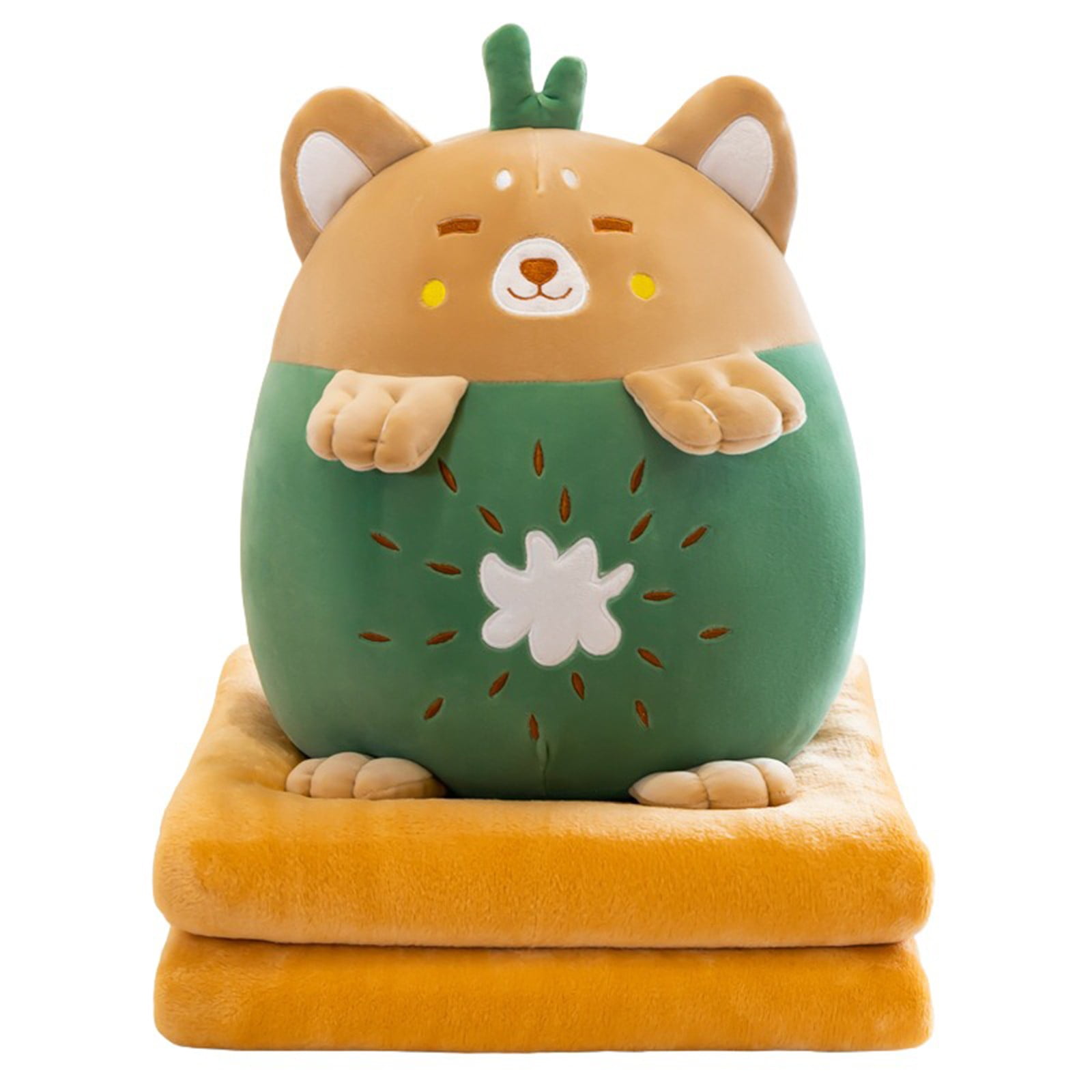 Stuffed Animals Cute Weighted Animal Plushies Smiling Soft Huggable Toy ...