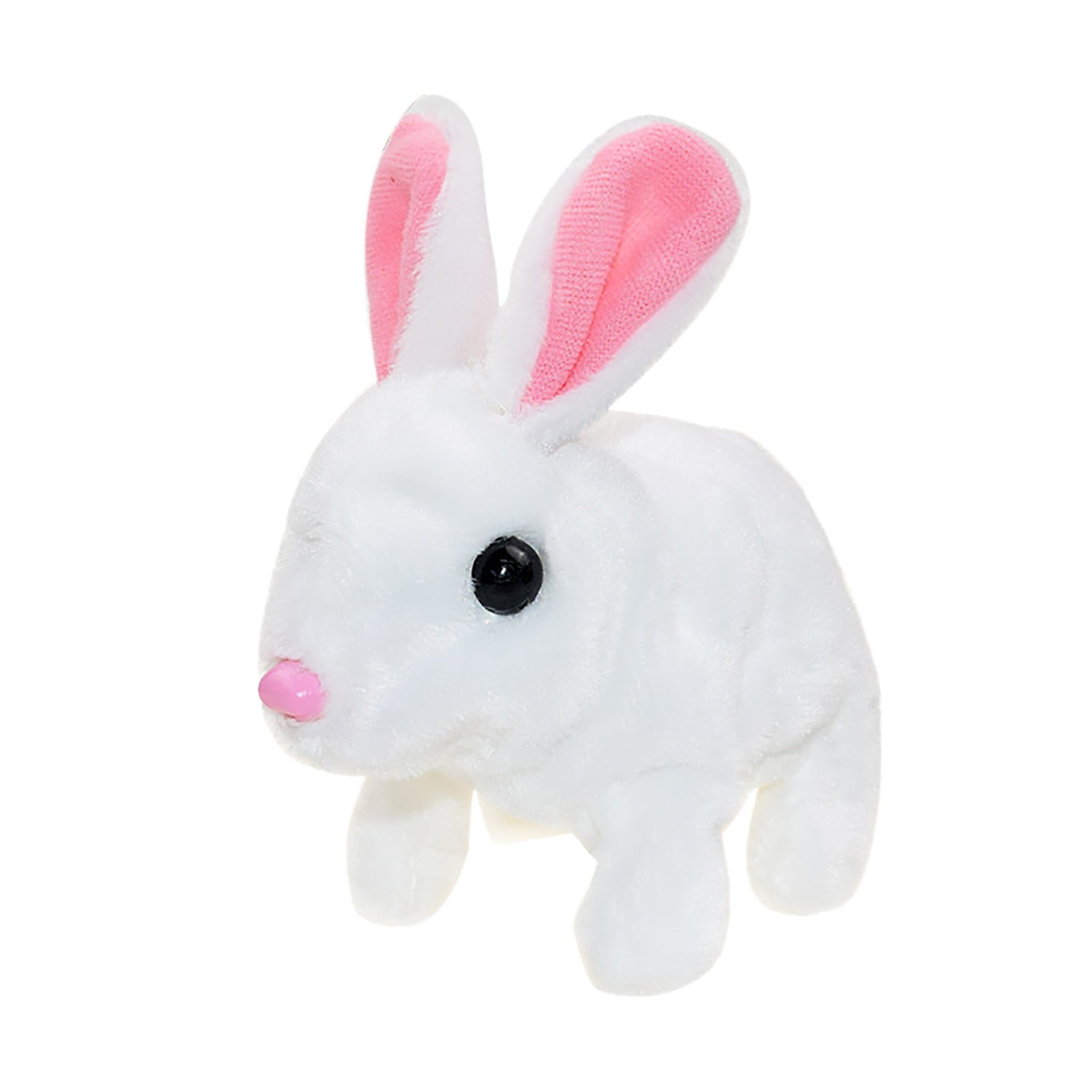 Stuffed Animals, Electronic Hopping Rabbit Plush Electric Jumping Toy ...
