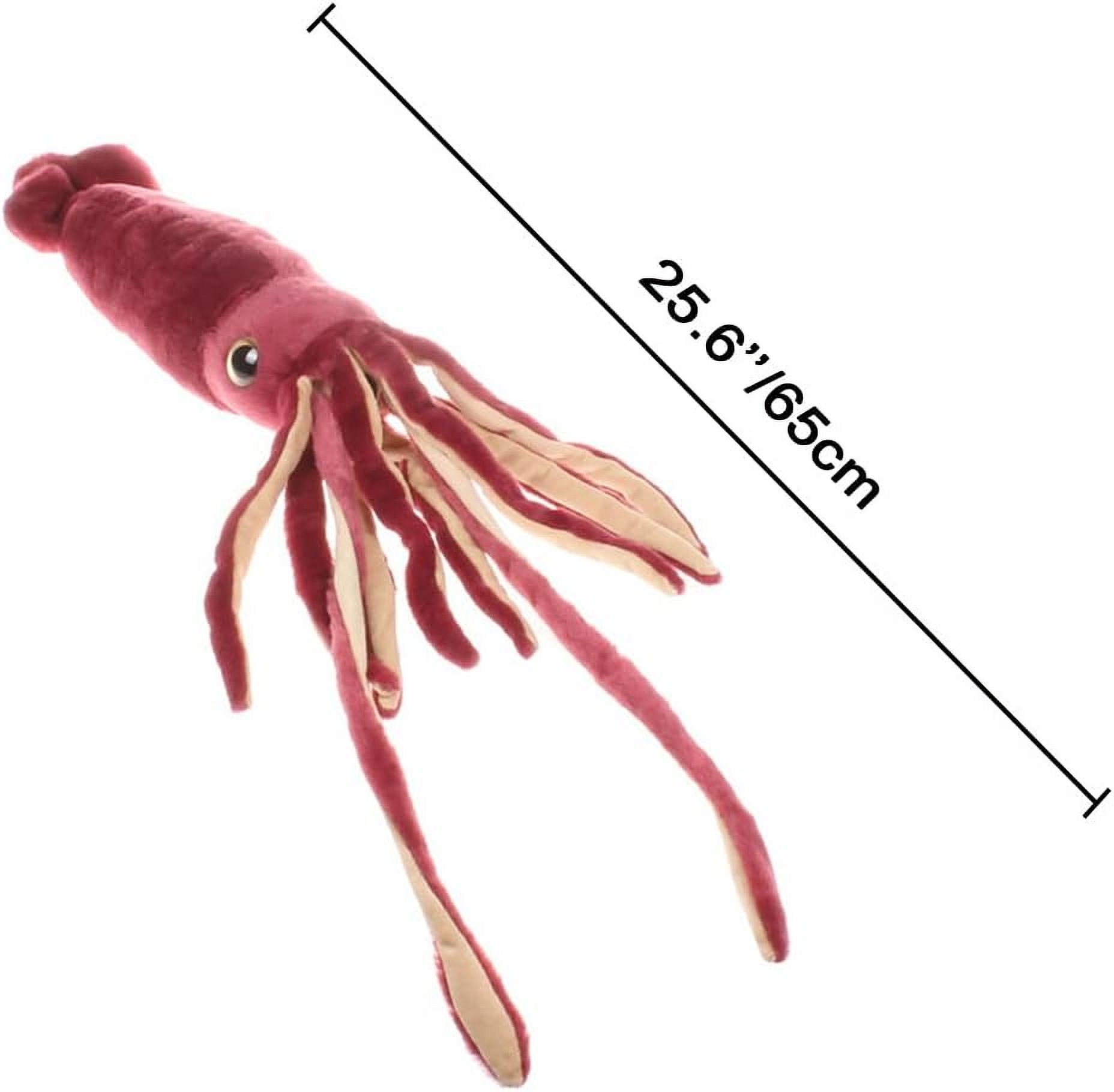 Stuffed Animals, Giant Squid Plush Stuffed Animal Toy with Realistic ...