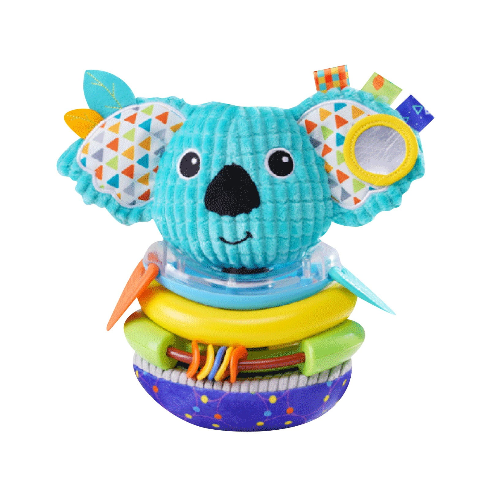 Stuffed Animals Plushies Baby Grasps The Plush Shaking Bell To Soothe ...