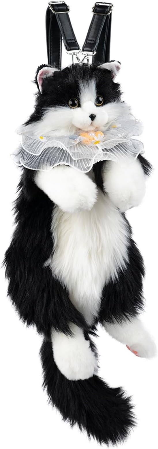 Stuffed Backpack - Cute plush Backpack , Handcrafted Realistic Shaped ...