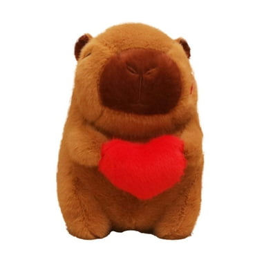 Brwvolix Plush Stuffed Animal,Capybara Toy Adorable Cuddly Companion ...